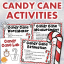 Candy Cane Activities Math Science Holiday Christmas Centers | Made By ...
