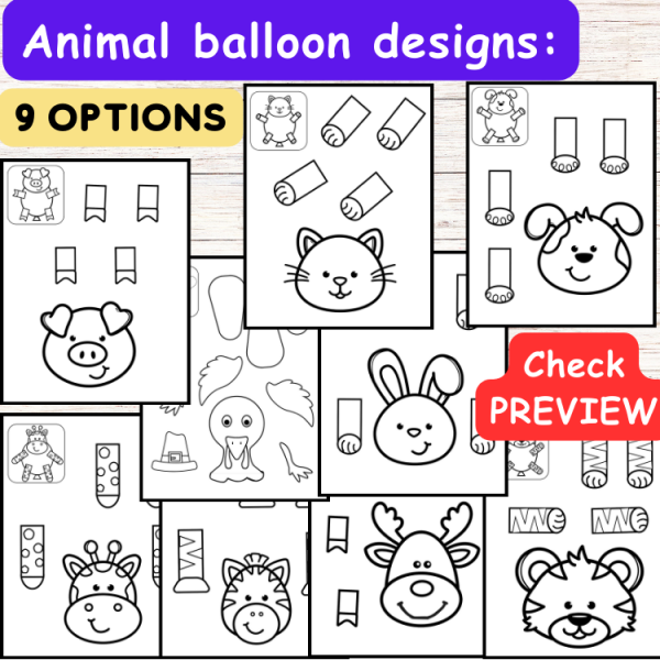 Balloons Over Broadway Craft Parade Balloon Designs | Writing Craft ...