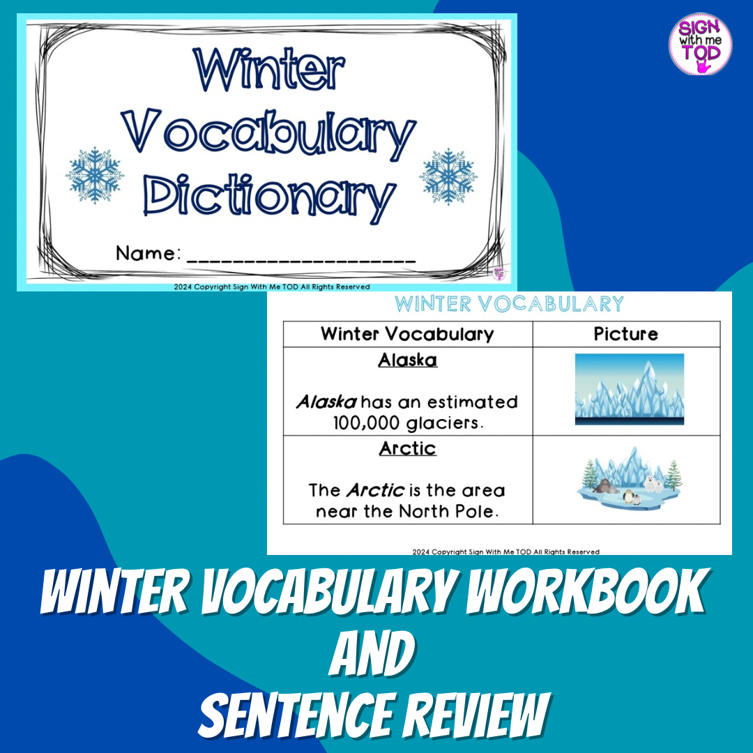 Deaf Education - ASL & English Present and Regular Past Tense Verbs ...