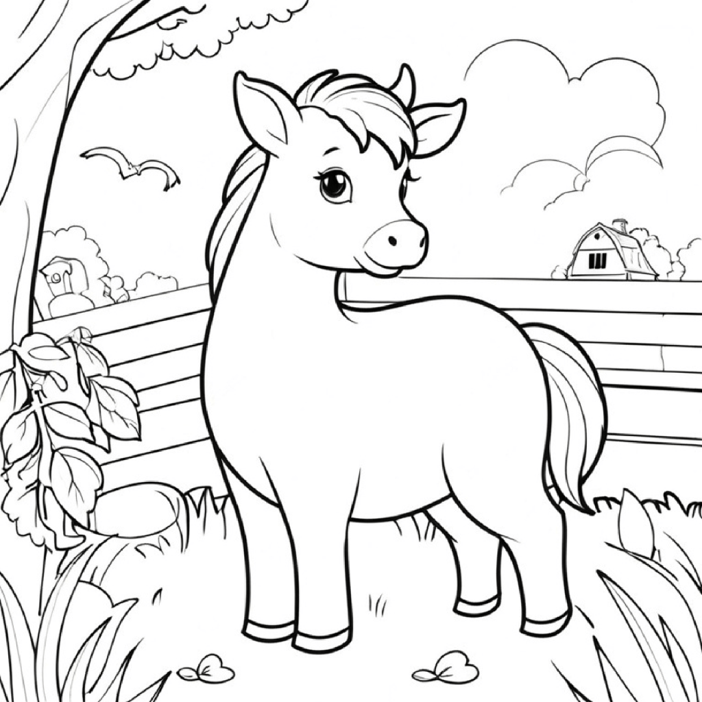 Farm Animals Coloring Pages: A Barnyard Adventure - Made By Teachers