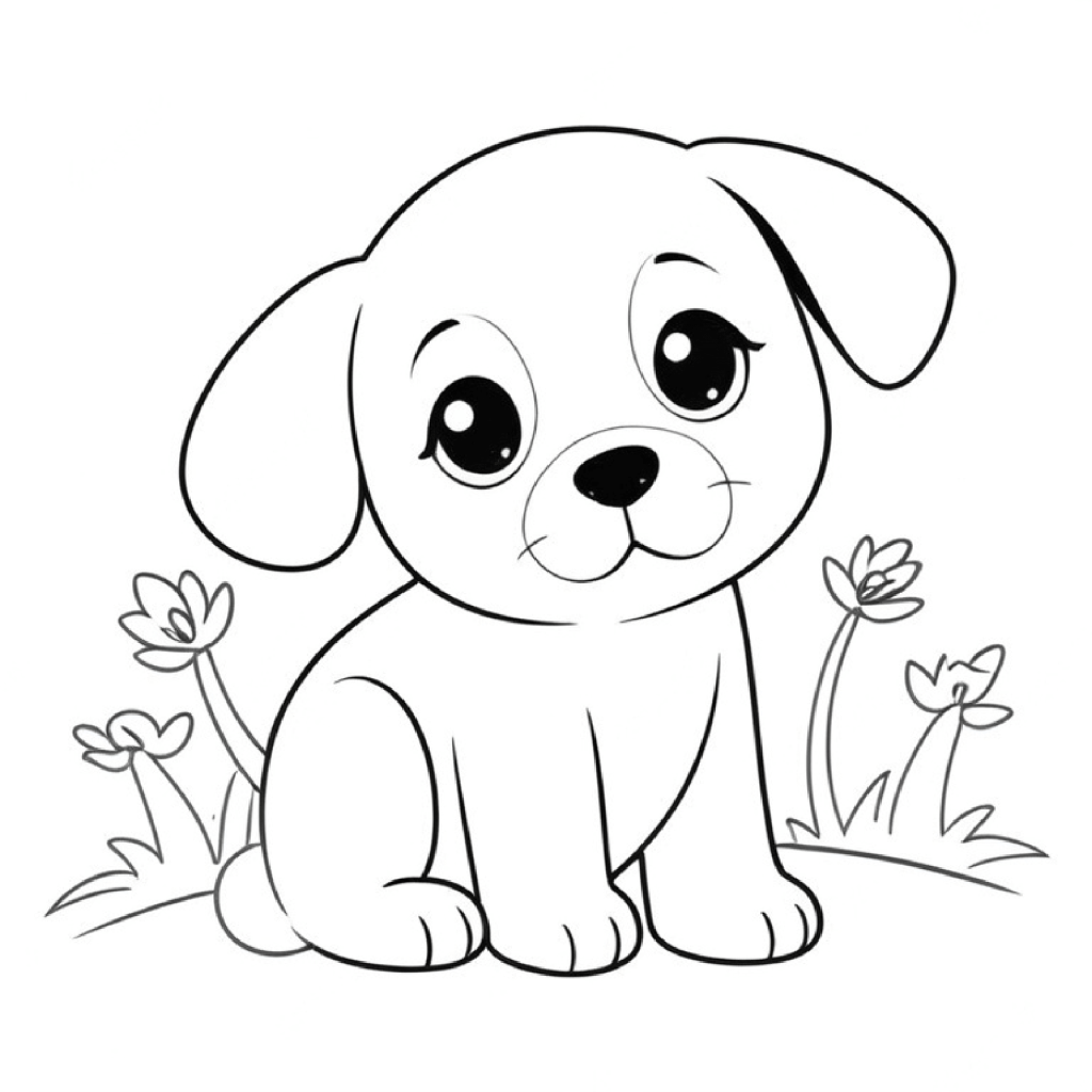 Paw-some Pups: 10 Adorable Dog Coloring Pages - Made By Teachers