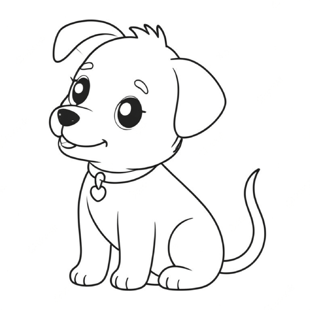 Paw-some Pups: 10 Adorable Dog Coloring Pages - Made By Teachers
