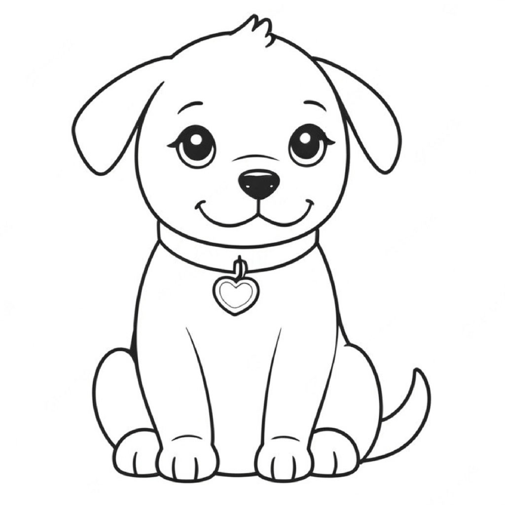 Paw-some Pups: 10 Adorable Dog Coloring Pages - Made By Teachers