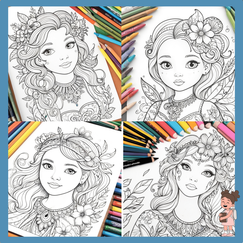 Art Coloring Pages Collection – Unleash Your Creativity - Made By Teachers