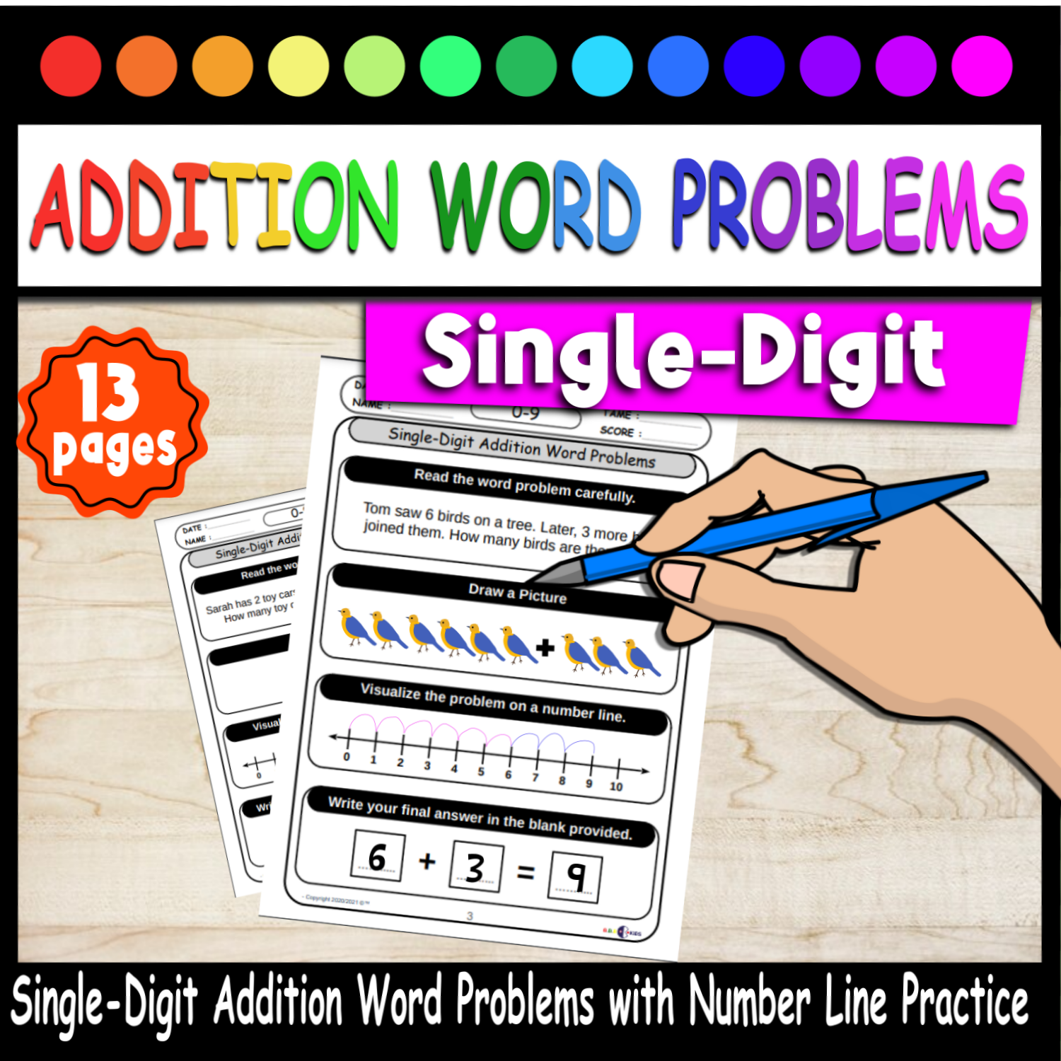 Division Math Test Prep Workbook for 3rd and 5th Graders | Made By Teachers