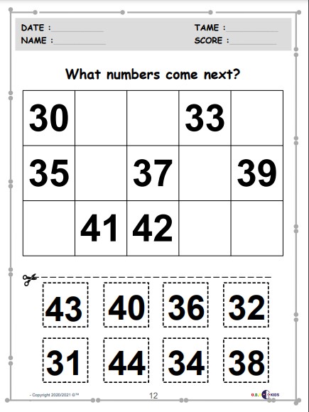 Grade 2 Math Patterning Unit: Worksheets on Shape, Number, and Letter ...