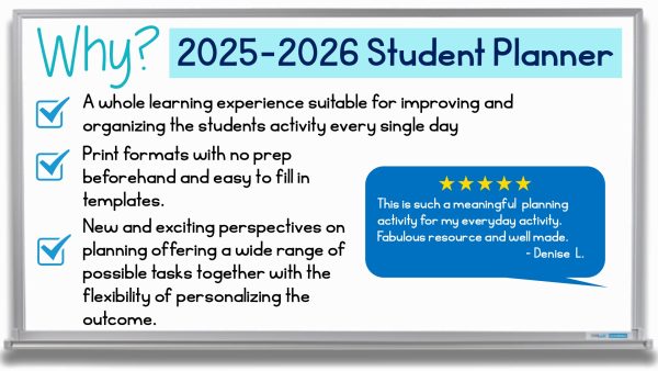 2025-2026 Student Planner Printable Planning Templates Students Plan ...