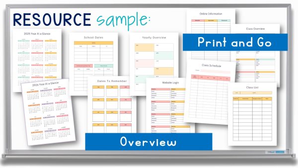 2025-2026 Student Planner Printable Planning Templates Students Plan ...