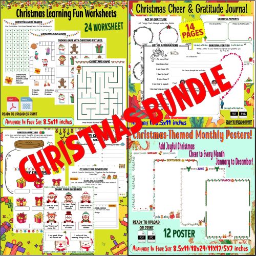 The Ultimate Christmas Fun & Learning Bundle. | Made By Teachers