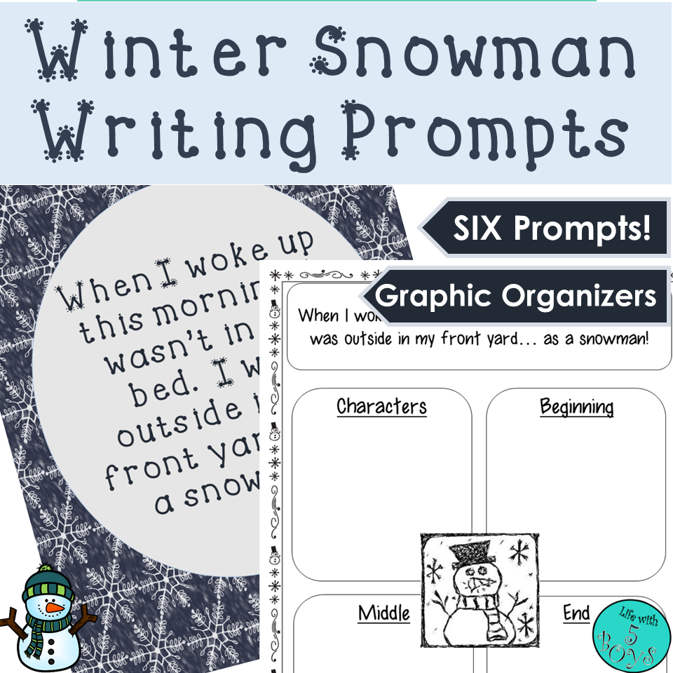 December and Christmas Writing Prompts - Made By Teachers