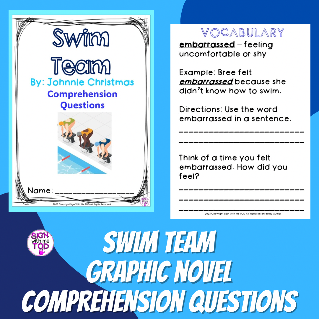 Deaf Education ASL and English Zoo Animals Sight Words Sentence ...