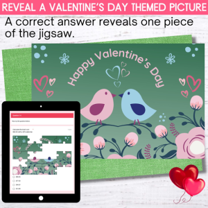 Valentines Day Tax Tips and Discounts Jigsaw Google Form and Worksheets ...