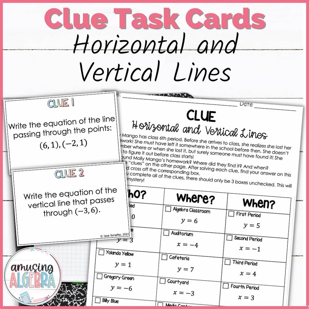 Finding Inverses of Functions Clue Mystery Activity | Made By Teachers