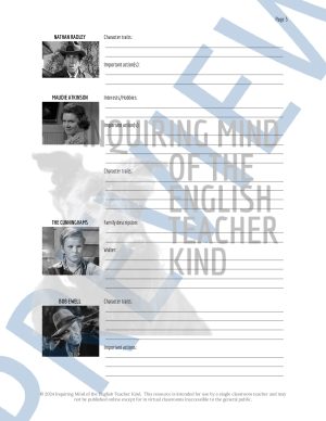 To Kill a Mockingbird Novel Study Guide with Answer Key for High School ...