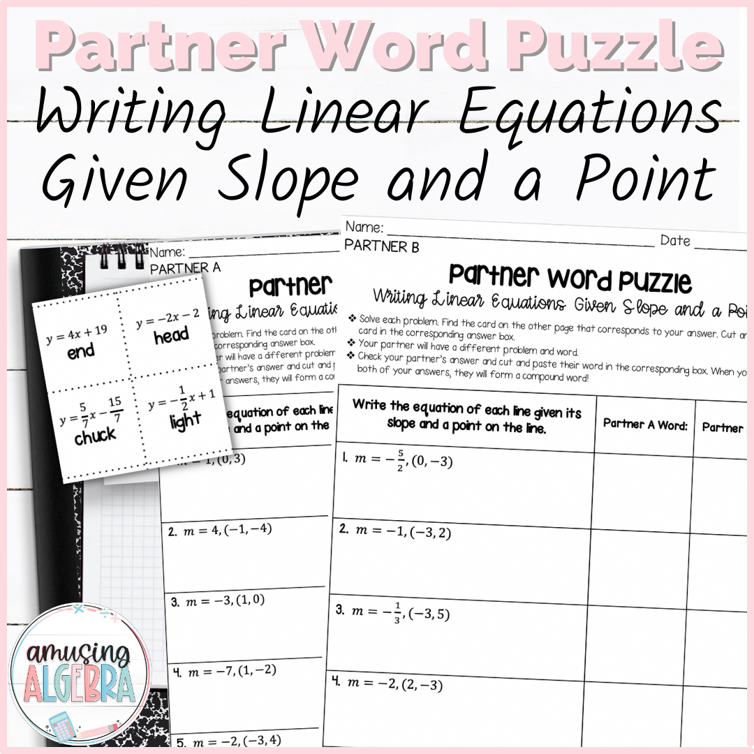 Graphing Linear Inequalities Clue Mystery Activity | Made By Teachers