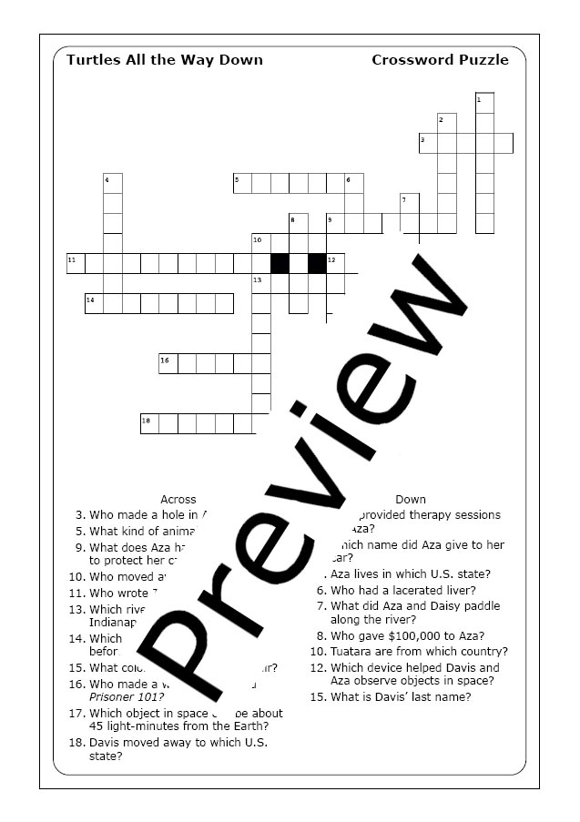 John Green "Turtles All the Way Down" worksheets - Made By Teachers