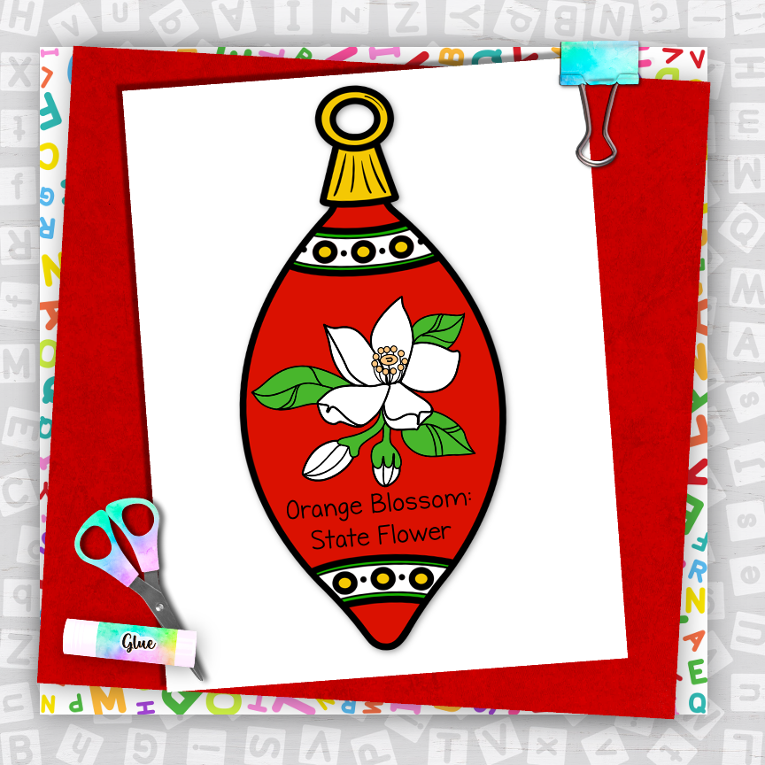 Florida State Symbols | Christmas Ornament Cra | Made By Teachers