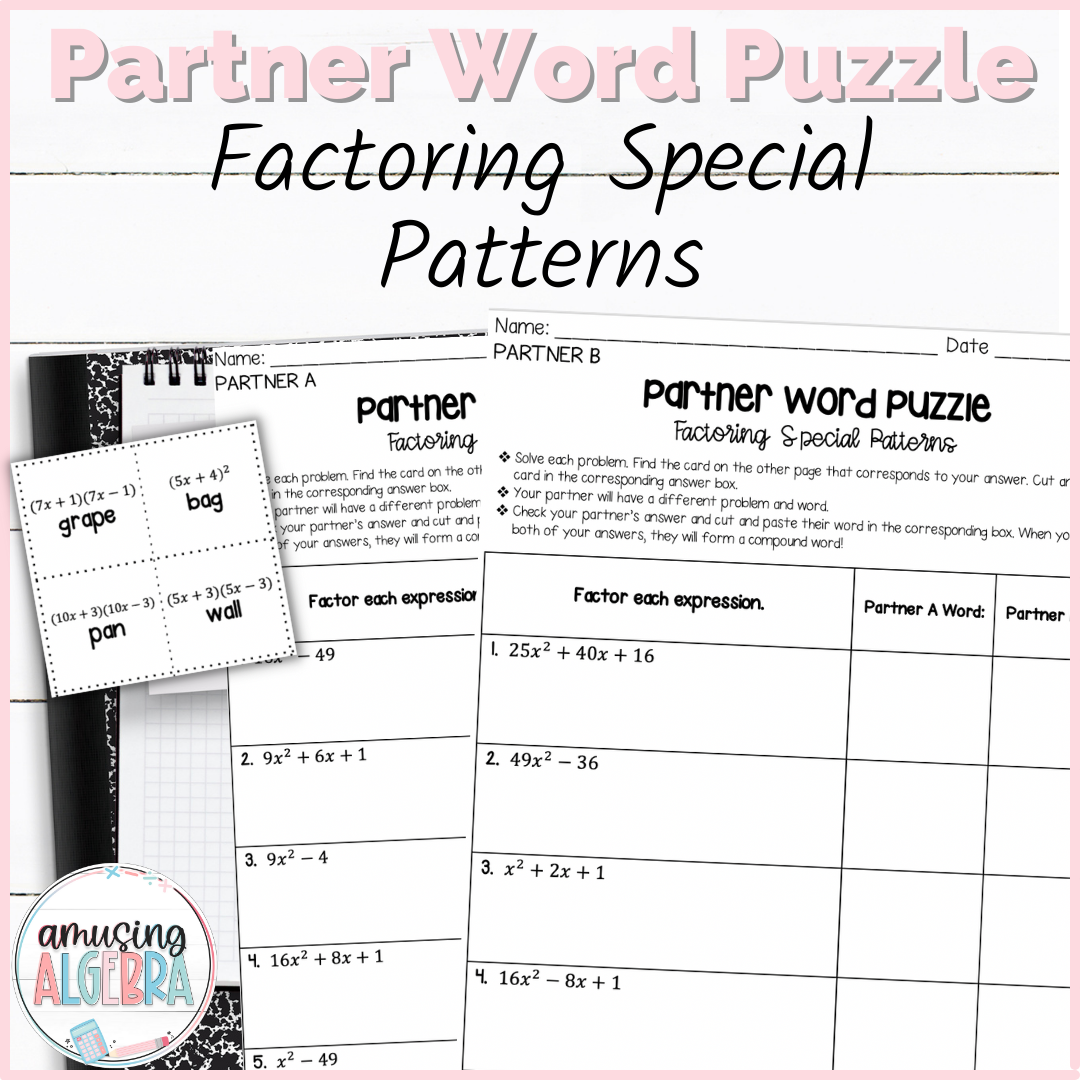 Solving Quadratic Equations Coloring Activity - Made By Teachers