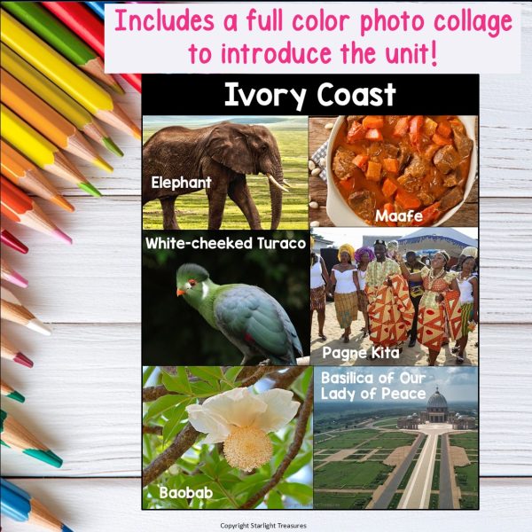 Ivory Coast Mini Book for Early Readers - A Country Study, Ivory Coast ...