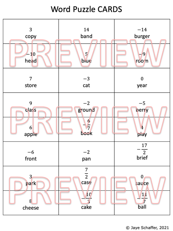 Solving Absolute Value Equations Mystery Word Puzzle | Made By Teachers