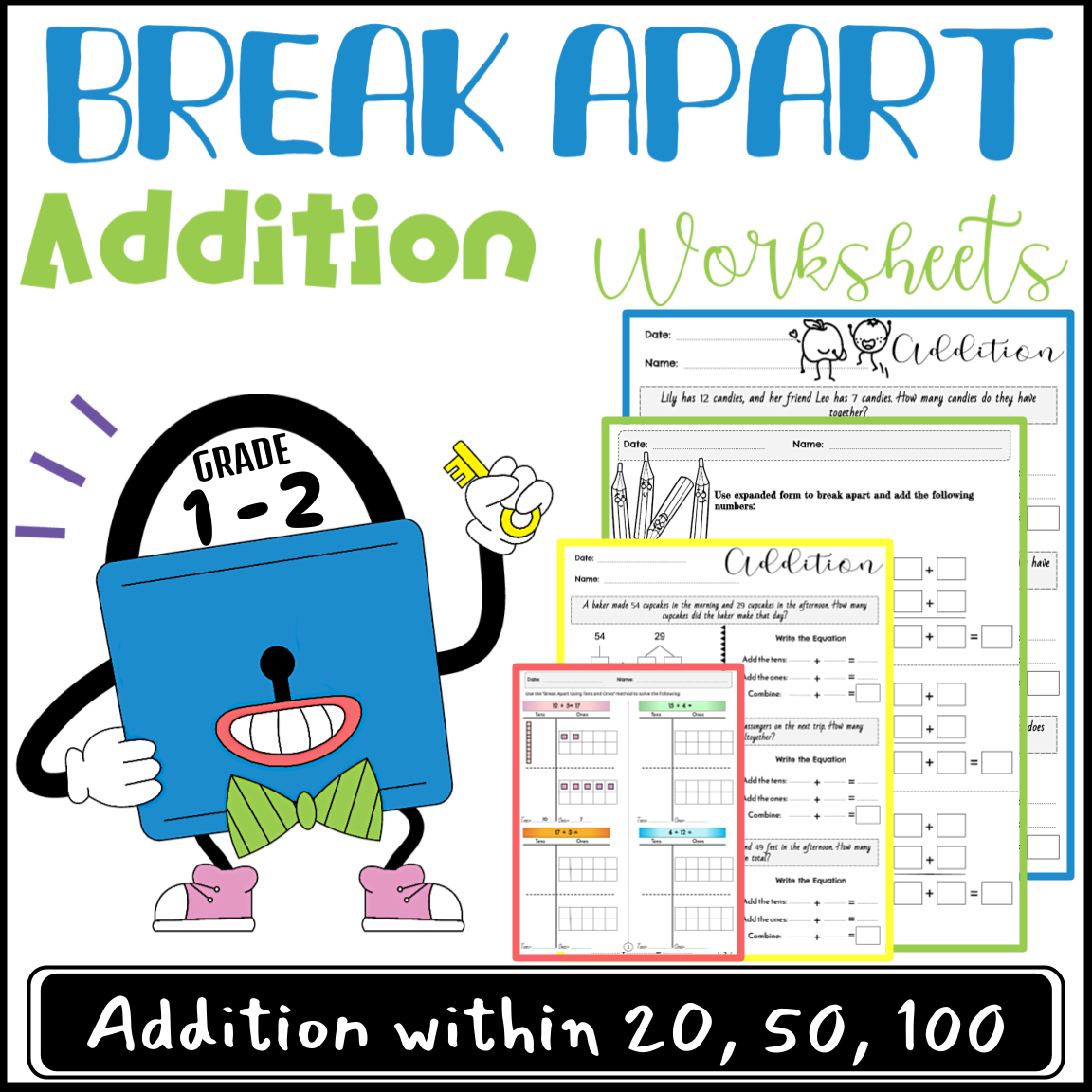 Rewrite 2 Digit Addition with and without Regrouping Worksheets, Puzzle ...