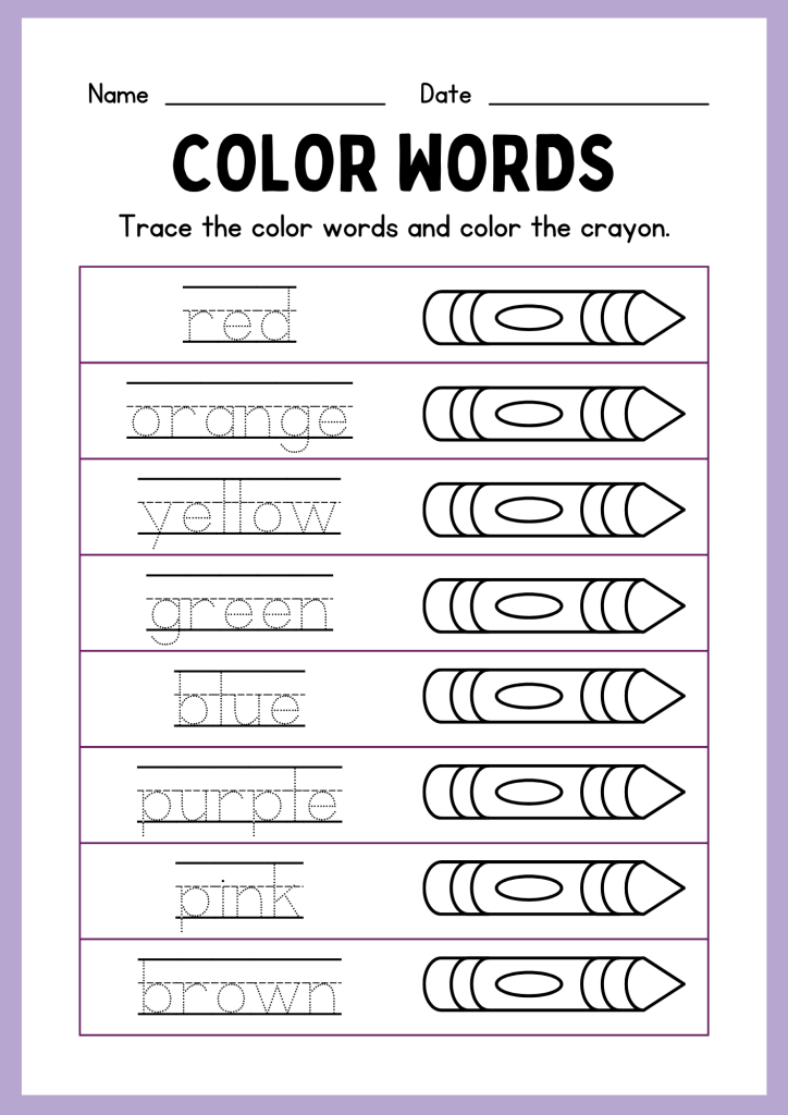 Color Activities Printables and Worksheets | Identifying Colors - Made ...