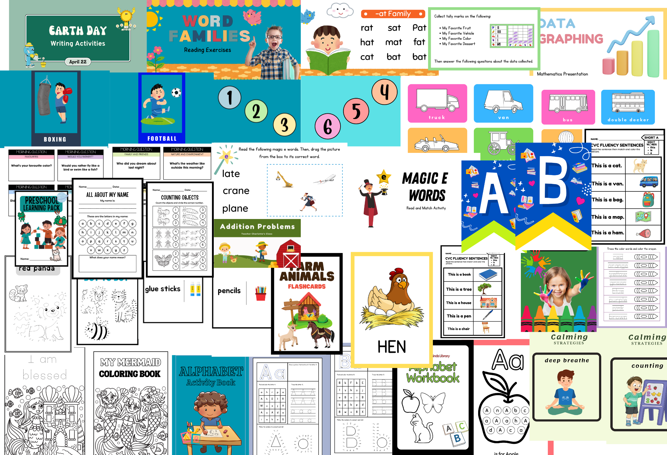 Pre-Primer Dolch Sight Word Flash Cards | Made By Teachers