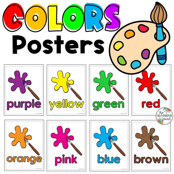 Color Word Posters | Made By Teachers