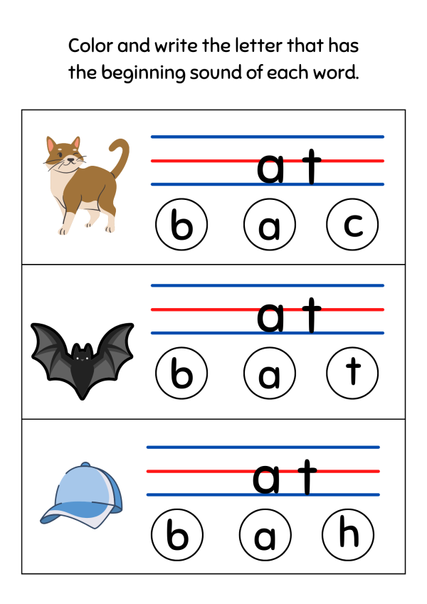 Phonics Worksheets | Science of Reading | Word Work Center CVC - Made ...