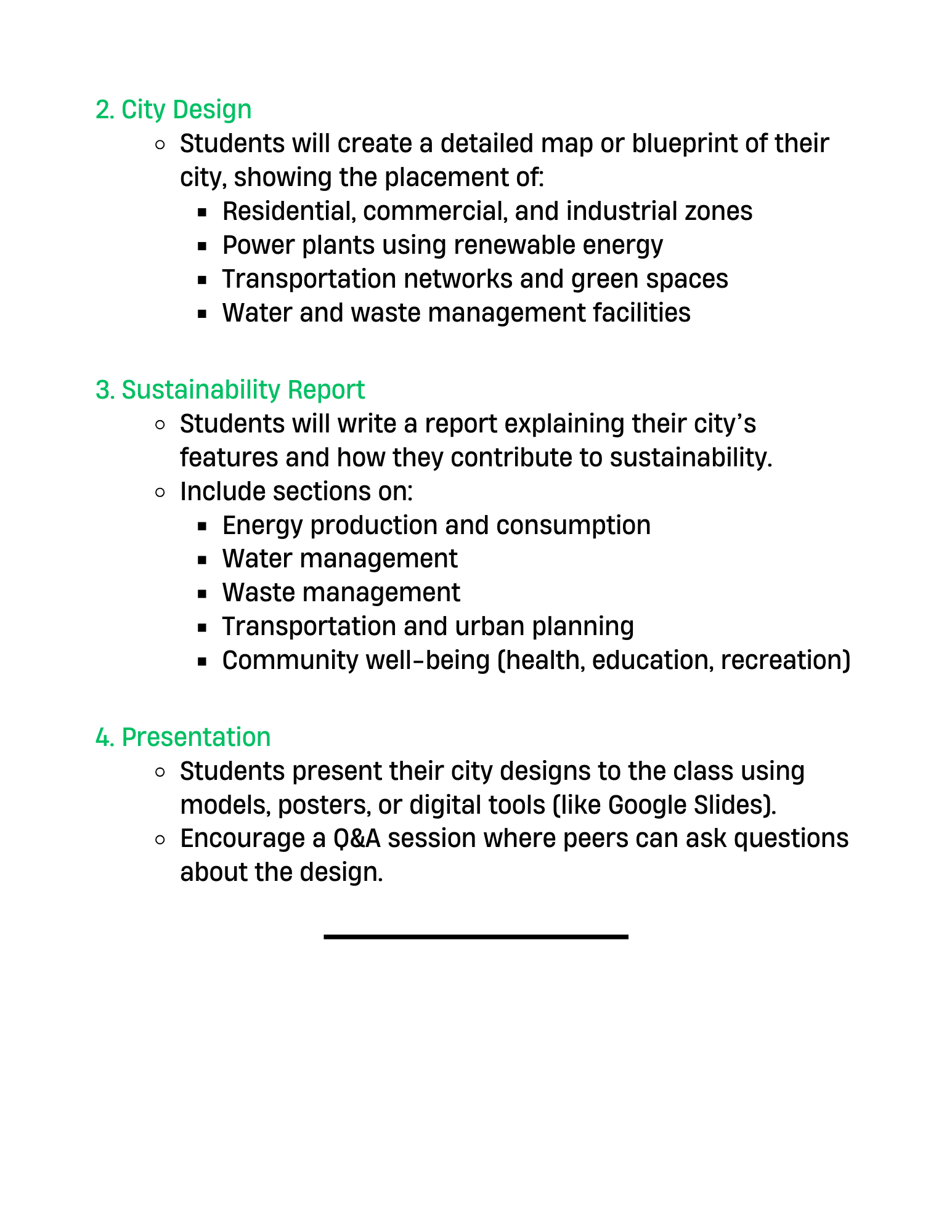 Design a Sustainable City – High School PBL Unit - Made By Teachers
