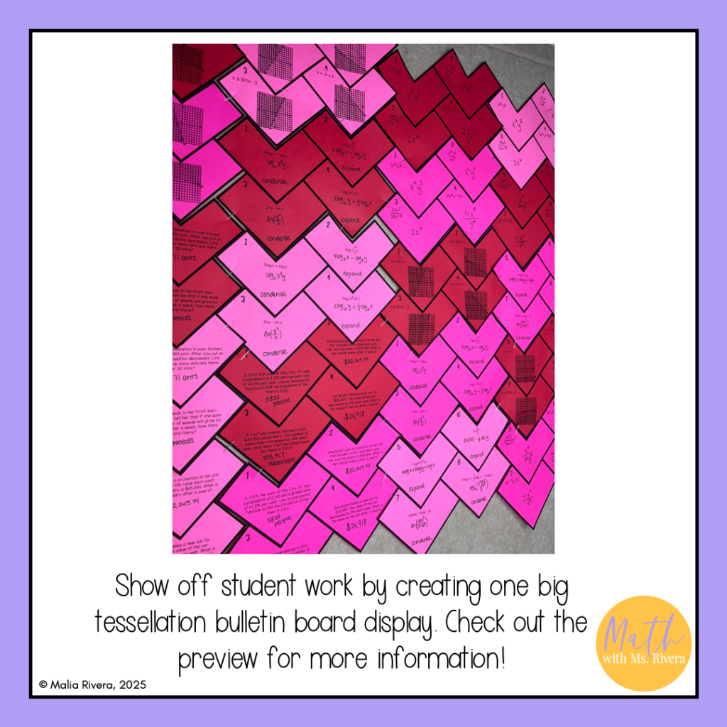 EDITABLE Graphing Linear Inequalities Valentines Day Bulletin Board ...