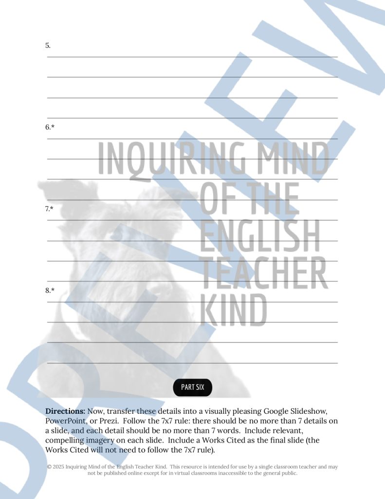 Life As We Knew It Quizzes, Inference Worksheets, Research Project, and ...