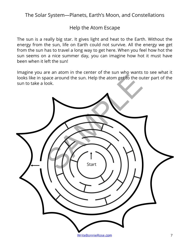 The Solar System: Planets, Earth's Moon & Constellations Activities ...