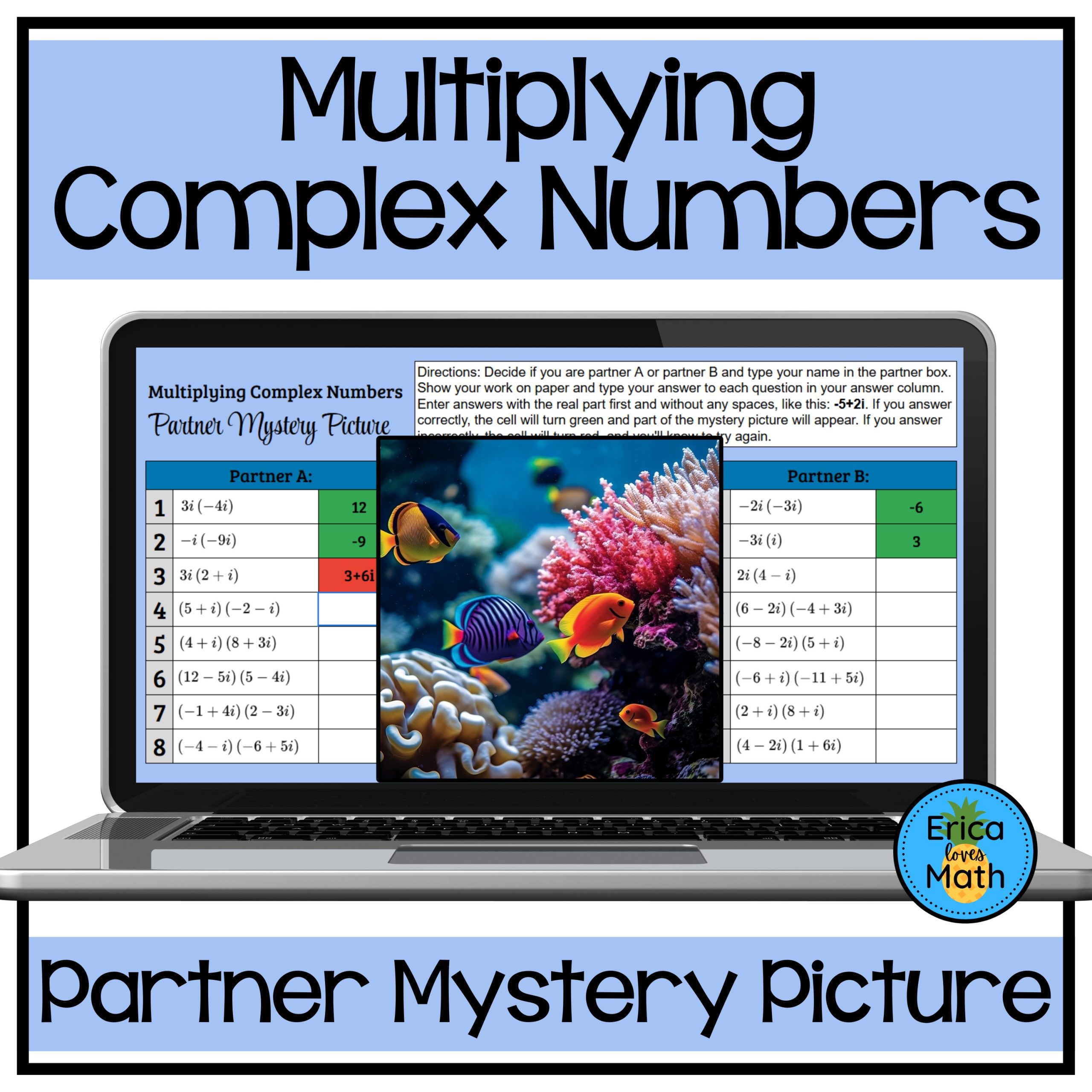 Solving Compound Inequalities Color by Number Activity (Halloween ...