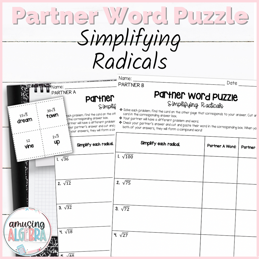 Multiplying Polynomials Clue Mini Mystery Activity | Made By Teachers