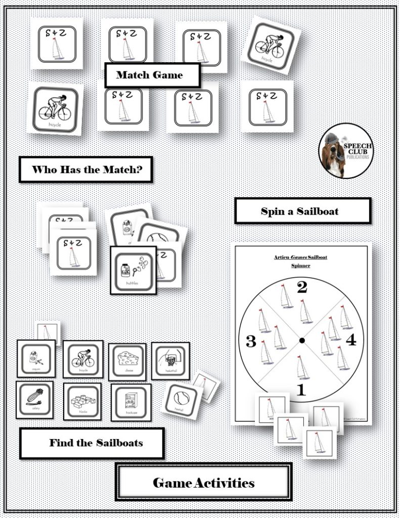 Articulation Kit for S/Z - Assessment and Intervention Activities ...