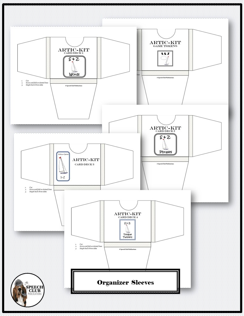 Articulation Kit for S/Z - Assessment and Intervention Activities ...