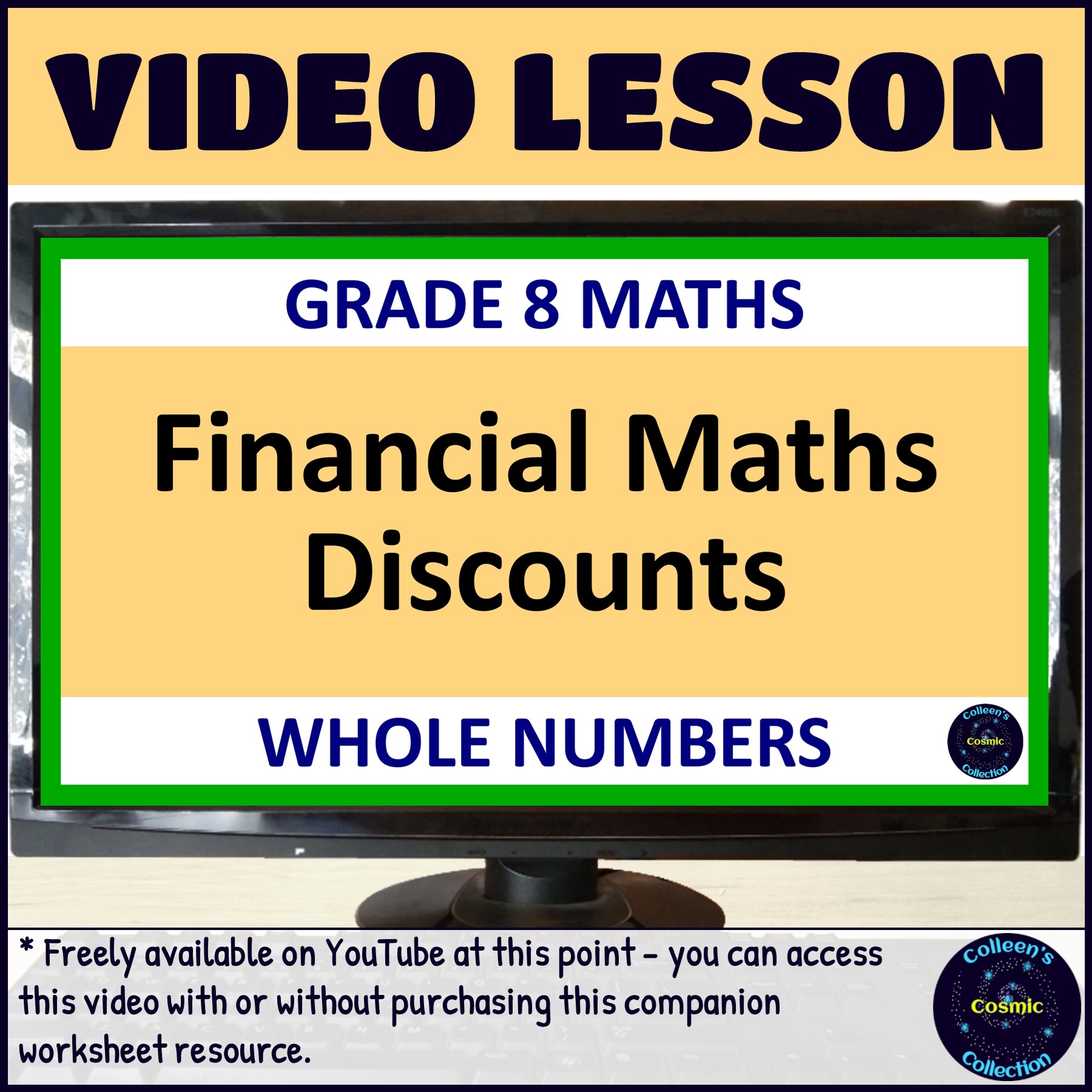 Discounts in Financial Maths - Grade 8 Maths Term 1 Lesson 6c CAPS ...