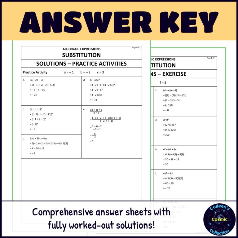 Substitution with Algebraic Expressions - Grade 8 Maths Term 1 Lesson ...