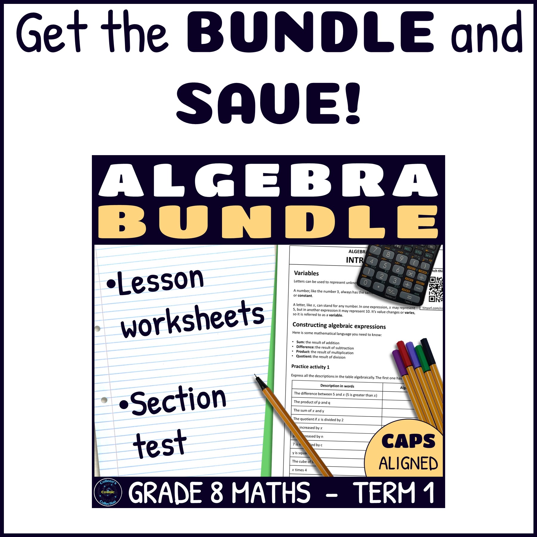 Solving Algebraic Equations by Inspection - Grade 8 Maths Term 1 Lesson ...