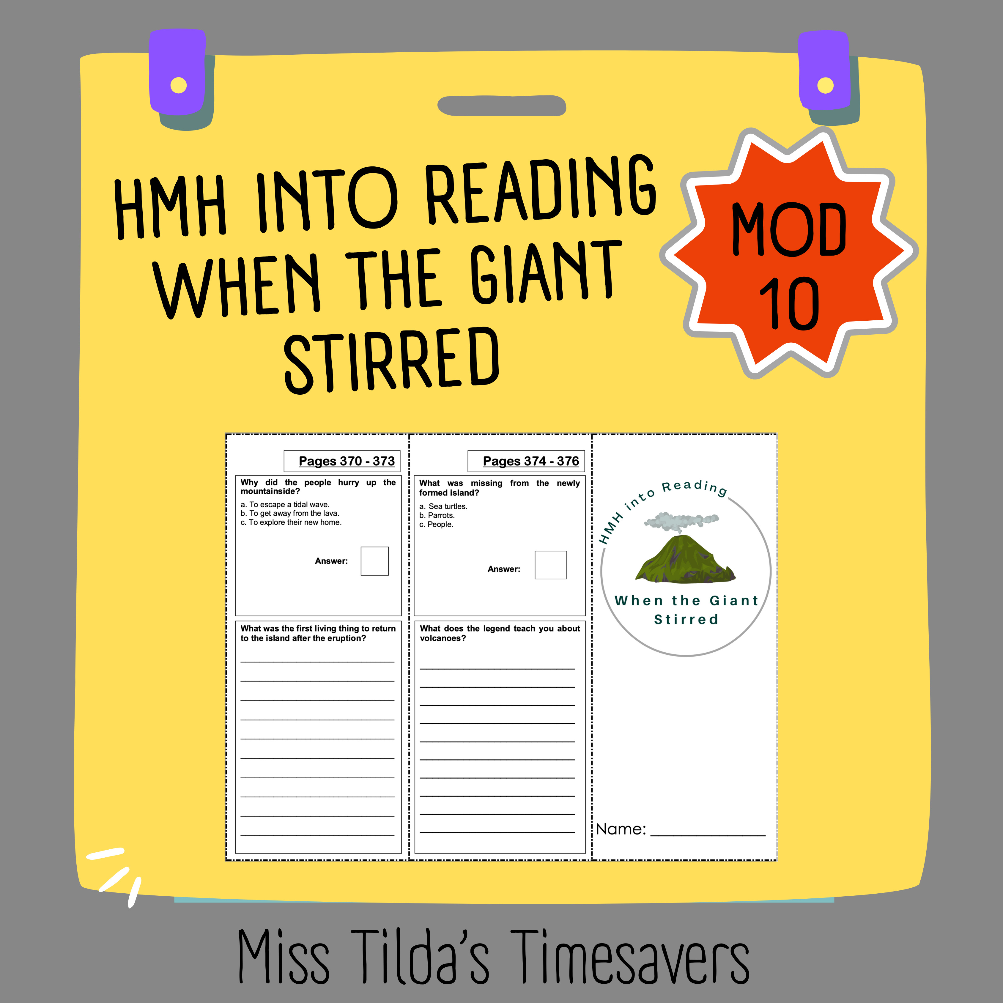 Quaking Earth, Racing Waves - Grade 5 HMH Into Rea | Made By Teachers