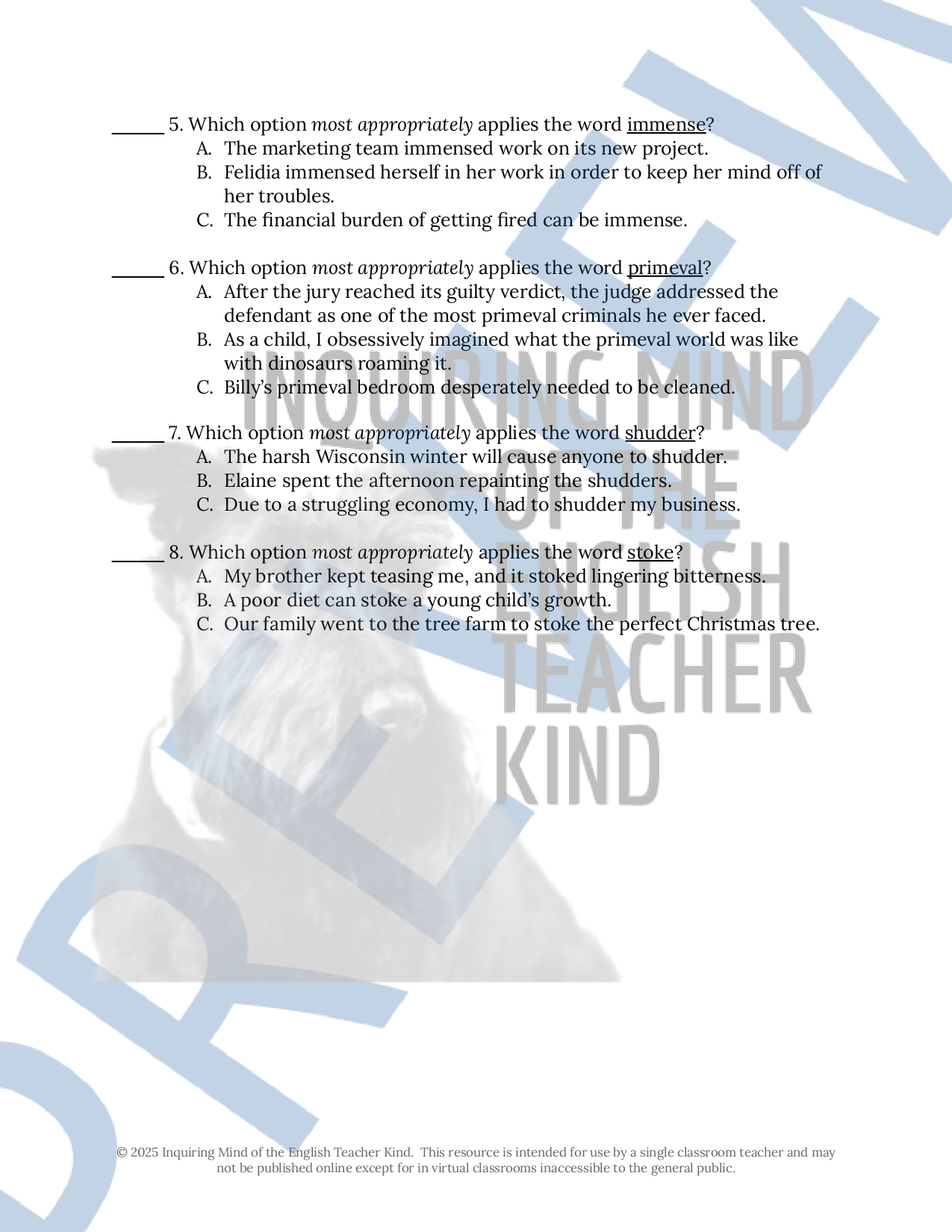 "The Fog Horn" by Ray Bradbury Quiz, Inference Worksheets, and ...