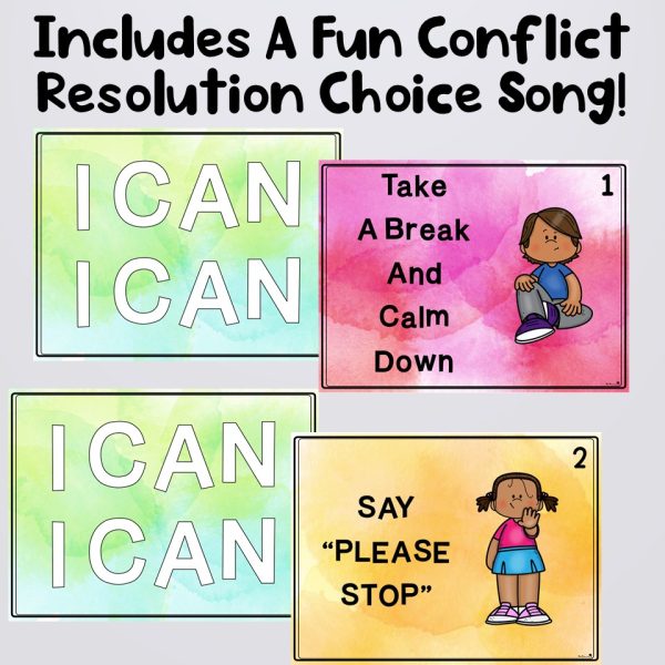 Choice Wheel Bundle / Conflict Resolution & Coping / Personalized ...