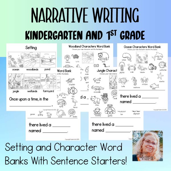 Narrative Writing for Kindergarten and 1st Grade | Made By Teachers