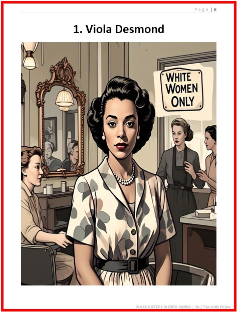 Black History Month Canada Reading Passages: Famous Black Canadians ...