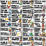 Early Finisher Poster Set I'm Done What Can I Do Visual Directions ...