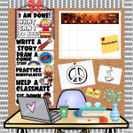 Early Finisher Poster Set I'm Done What Can I Do Visual Directions ...