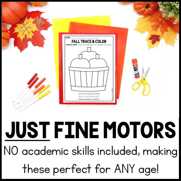 Fall Fine Motor Worksheets | September Preschool PreK Morning Work ...