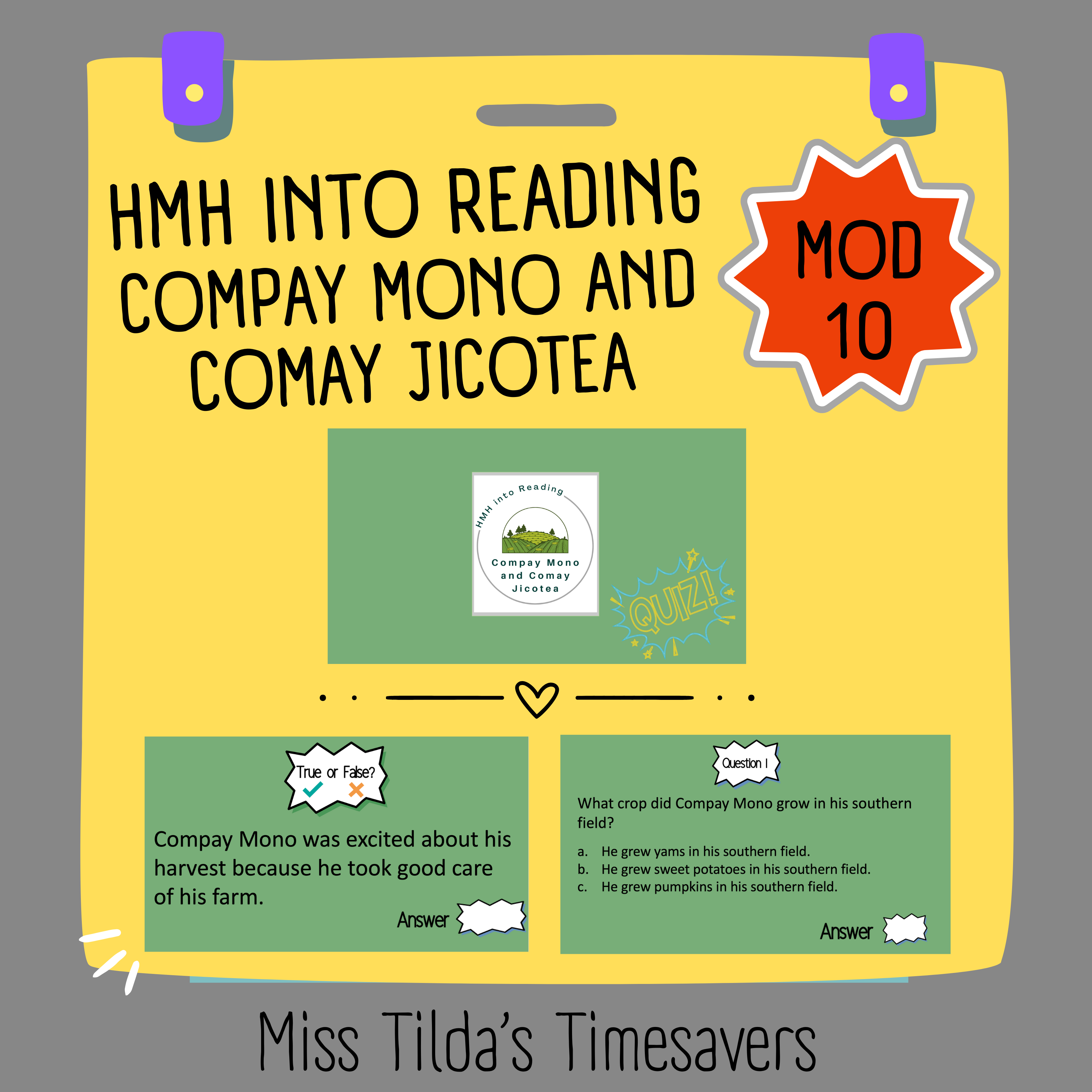 Energy Island - Grade 3 HMH into Reading | Made By Teachers