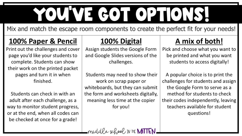 Solving Equations Escape Room Review - Digital and Printable Activity ...